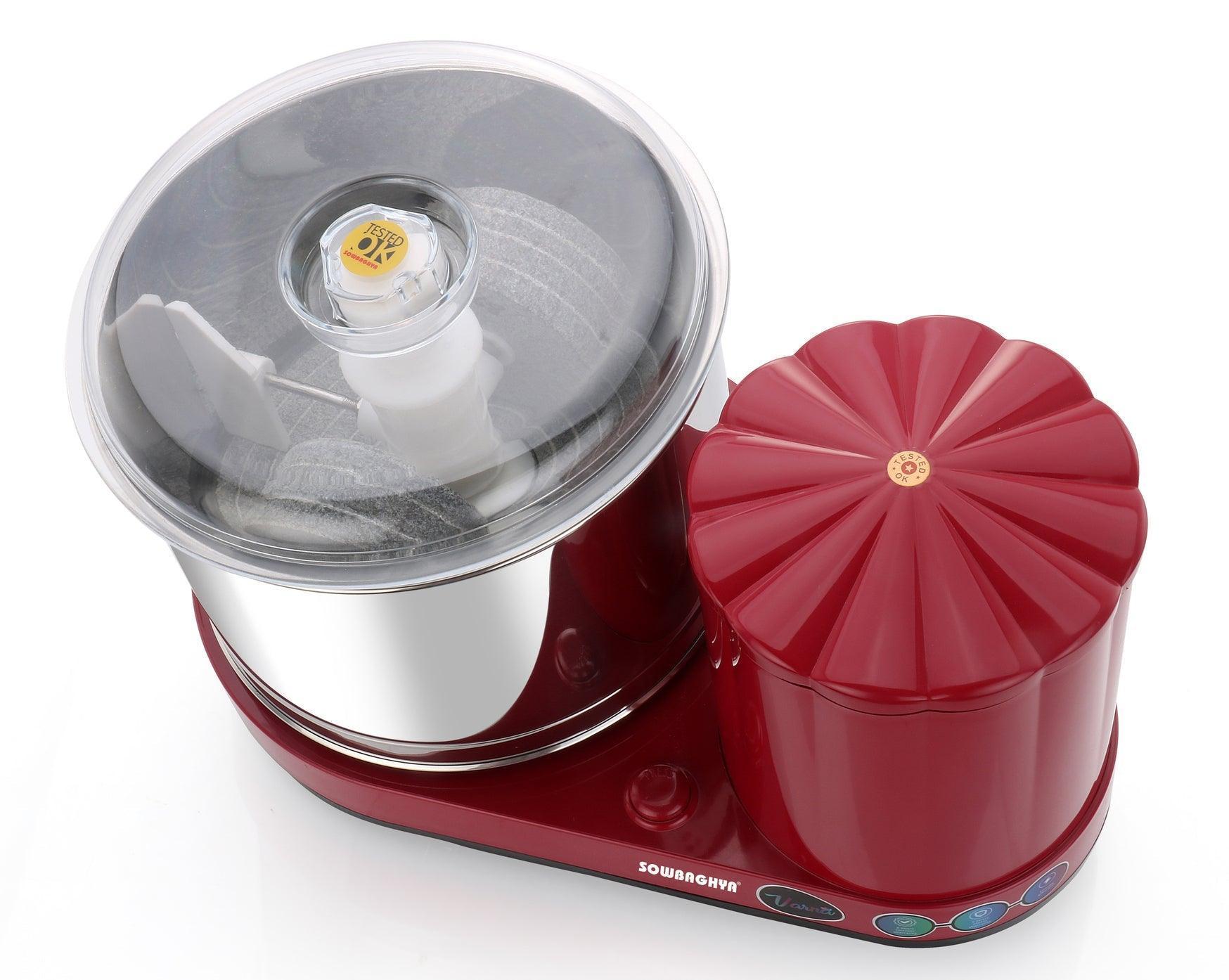 Table Top Wet Grinder - 2 Ltr VARNA | Sowbaghya | SOWBAGHYA