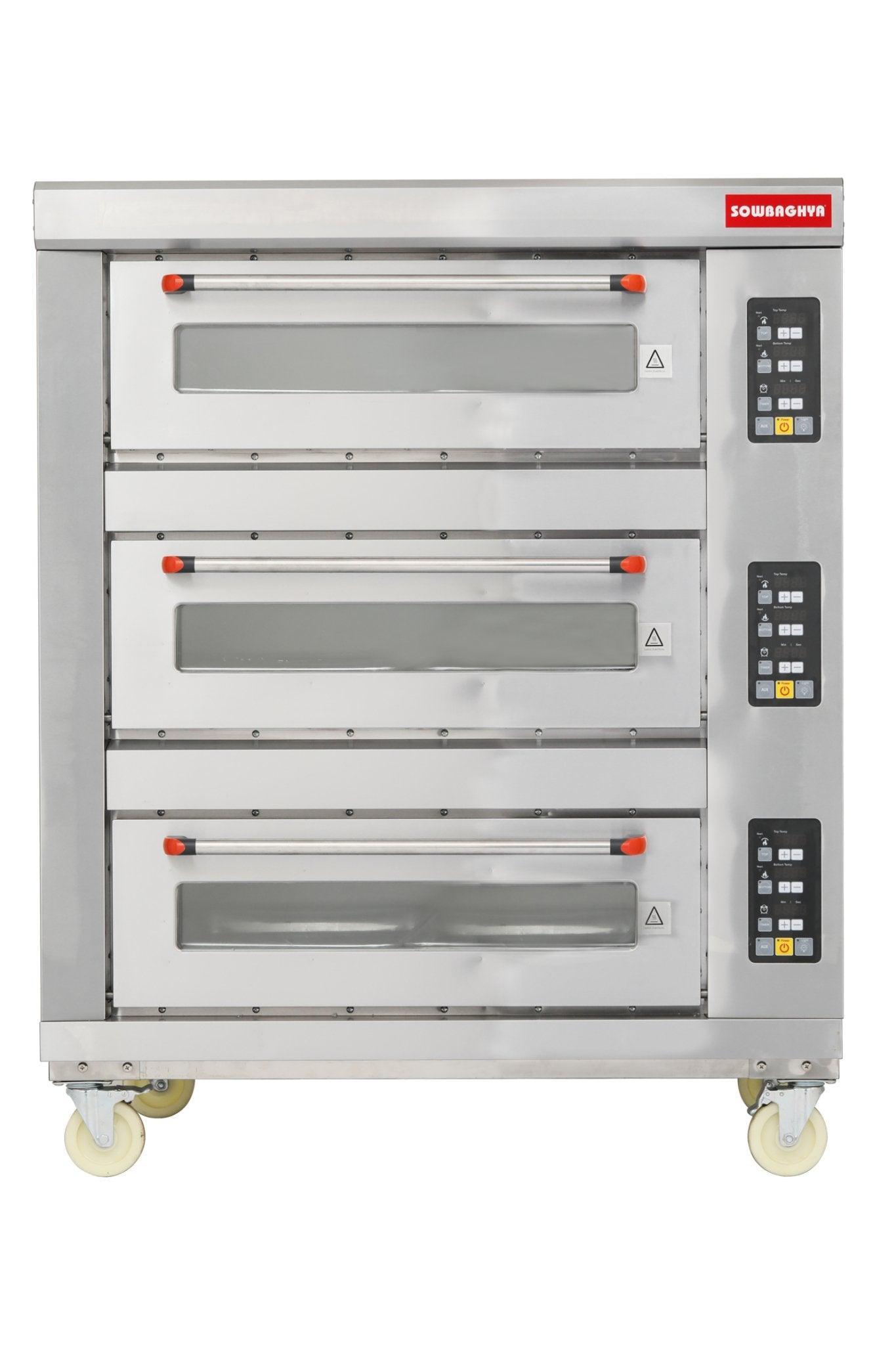 Pizza Oven - Triple Deck 4ft - SOWBAGHYA